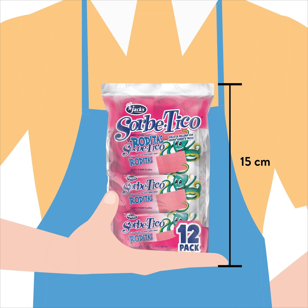 Comprar 12 Pack Sorbetico Jack´s Roditas -300gr | Walmart Costa Rica ...