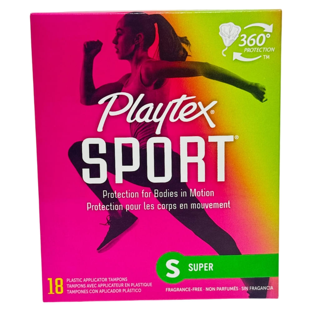 Playtex Tampon Sport Super 18 Gr - Walmart | Costa Rica