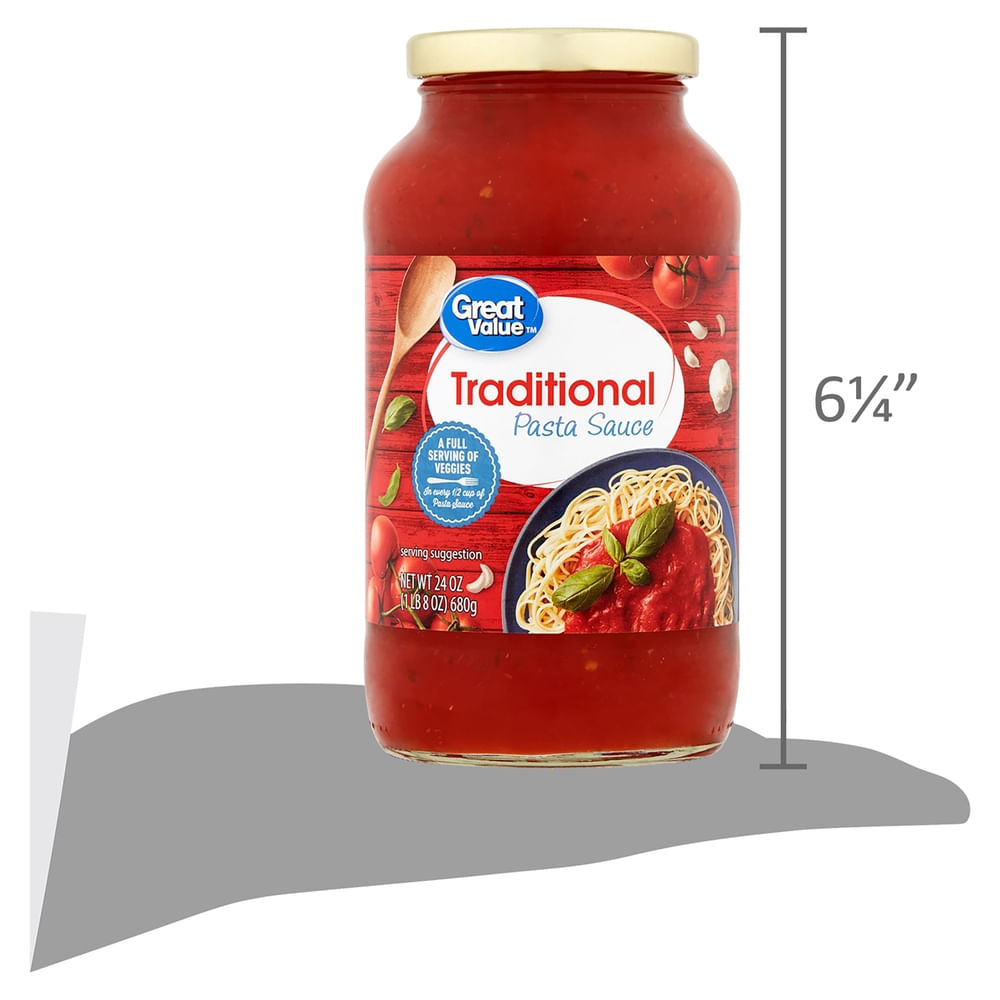Comprar Salsa Great Value Tradicional Para Spaguetti - 680 g | Walmart ...