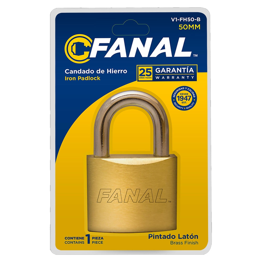 Comprar Candado Fanal De Hierro - 50mm | Walmart Costa Rica - Maxi Palí ...