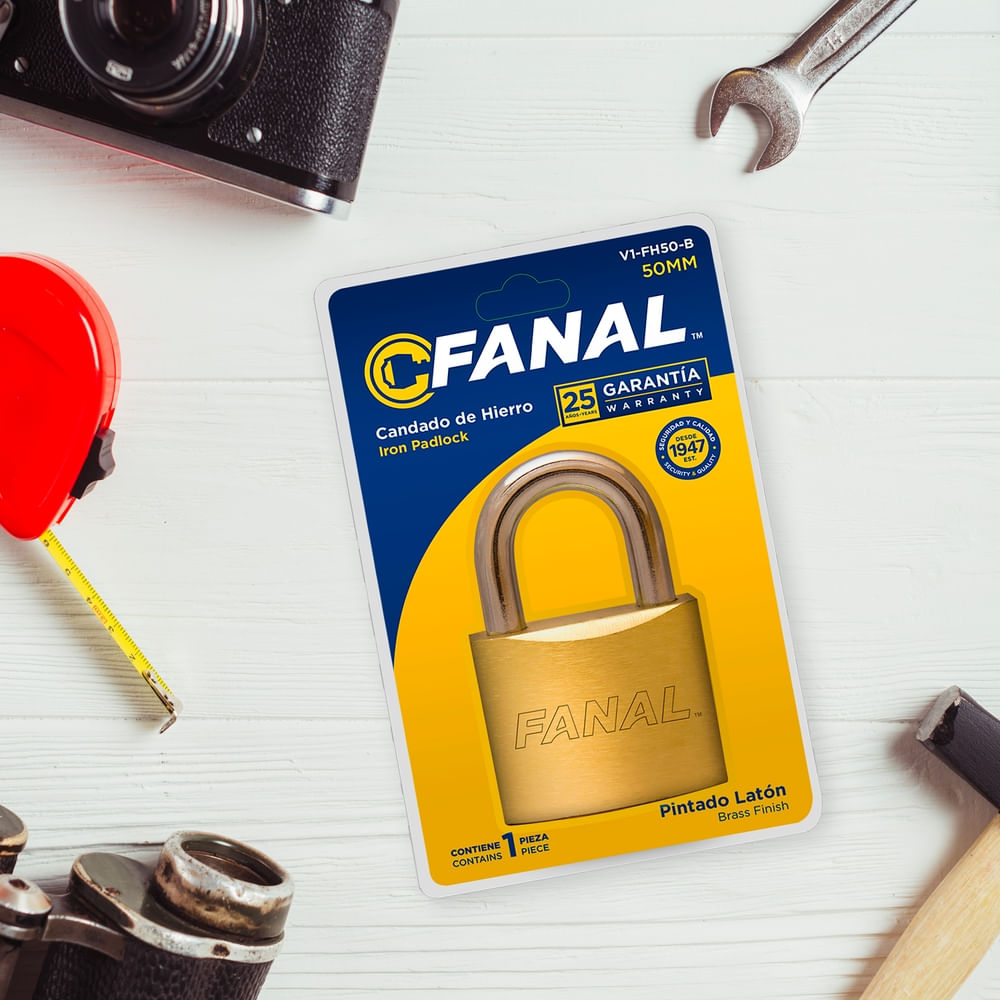 Comprar Candado Fanal De Hierro - 50mm | Walmart Costa Rica - Walmart ...