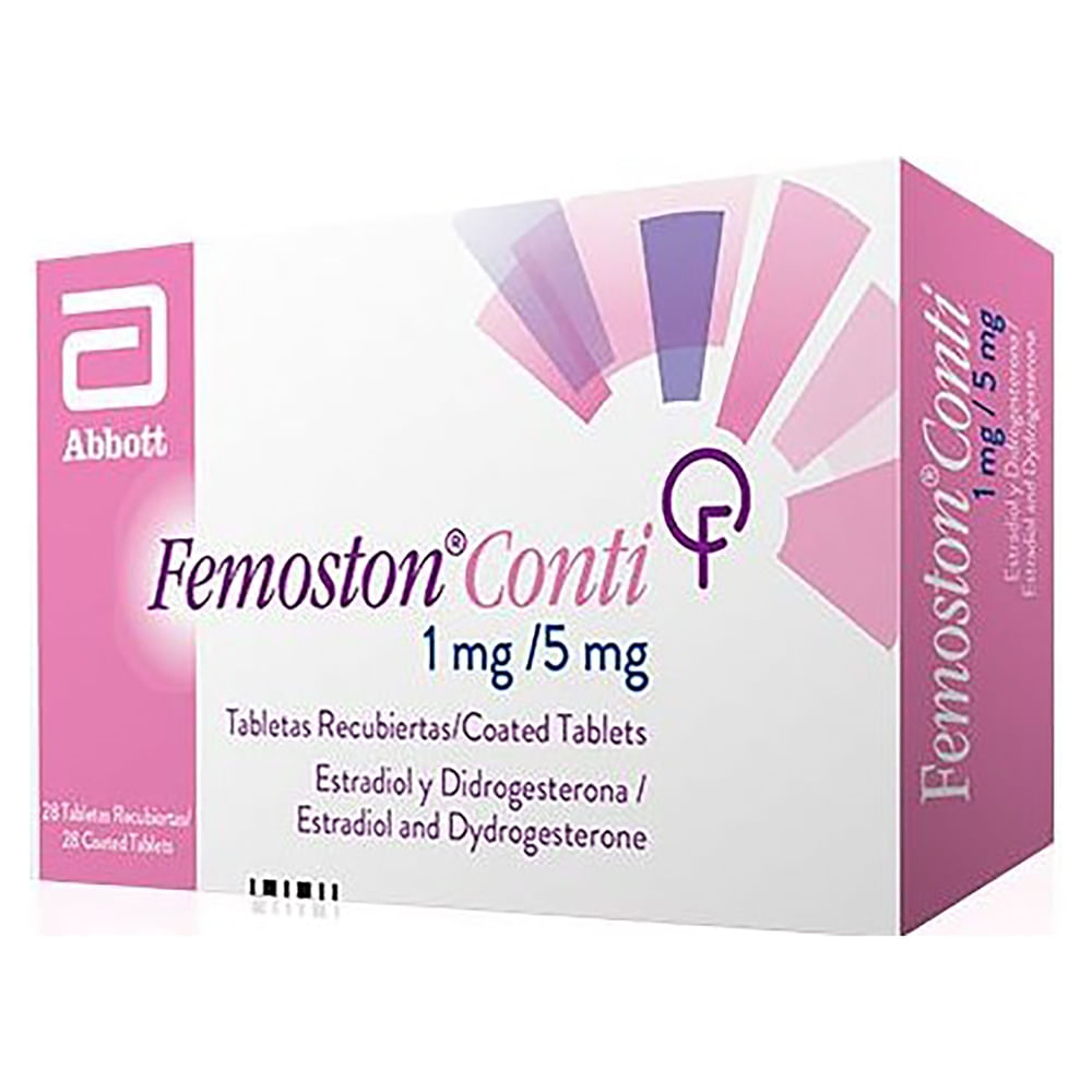 Antiviral, Gripe y Tos Abbott Femoston 1 5mg x 28 Tabs - Walmart ...