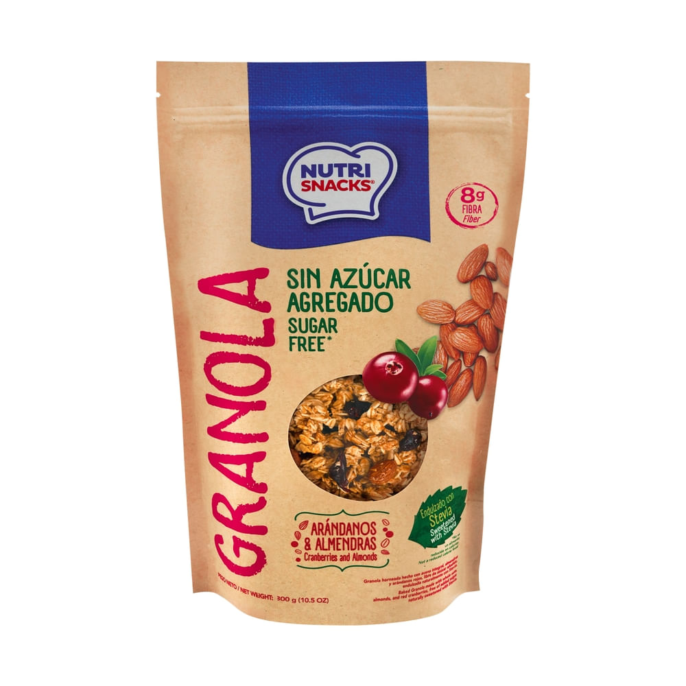 Comprar Granola Nutrisnacks sin azúcar agregado - 300 g | Walmart Costa ...