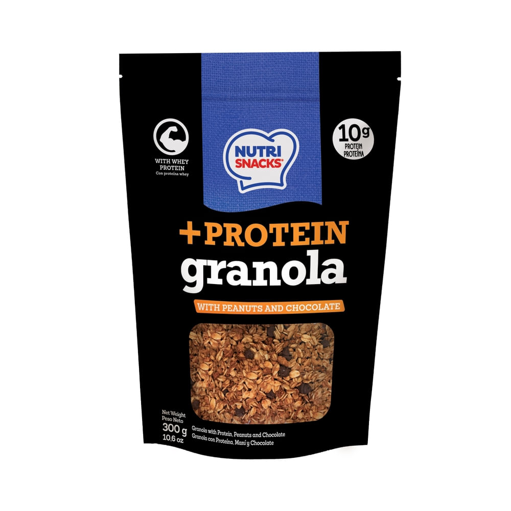 Comprar Granola Nutrisnacks + Proteína con chocolate y maní - 300 g ...