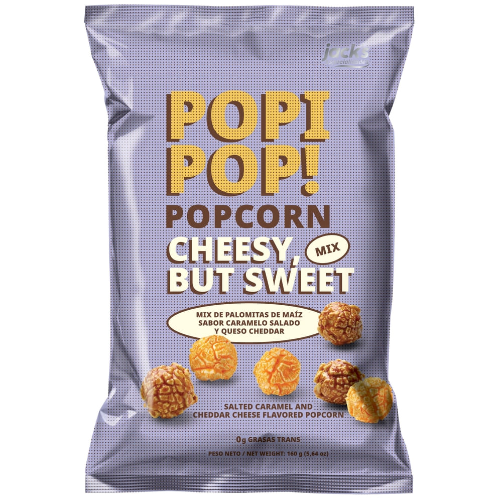 Palomitas Preparadas Popi Pop Mix Jacks 160gr - Masxmenos | Compra en línea