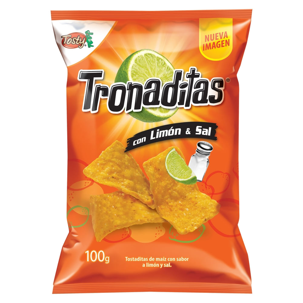 Comprar Snack Tosty Tronadita Con Limón Sal -100gr | Walmart Costa Rica ...