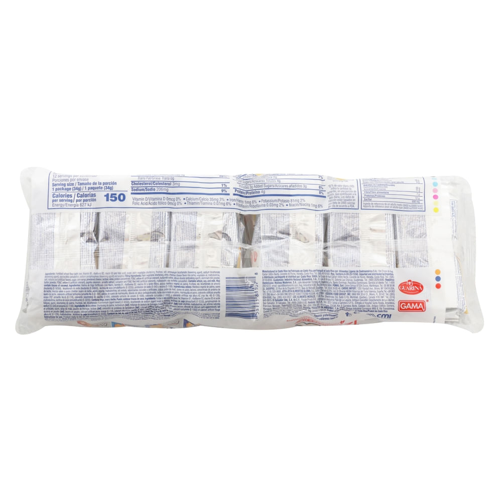 Galleta Rellen Queso Max 12 Pk 408 Gr - Walmart | Costa Rica