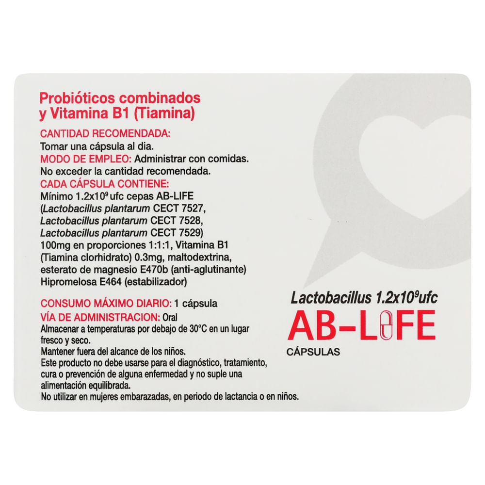 Comprar Probióticos Ablife - Precio Indicado Por Pastilla | Walmart ...