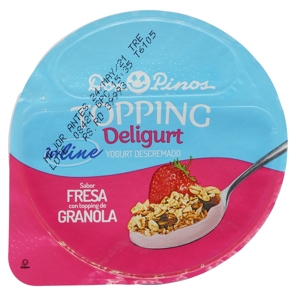 Comprar Yogurt Dos Pinos In Line Topping Fresa - 170 g | Walmart Costa ...