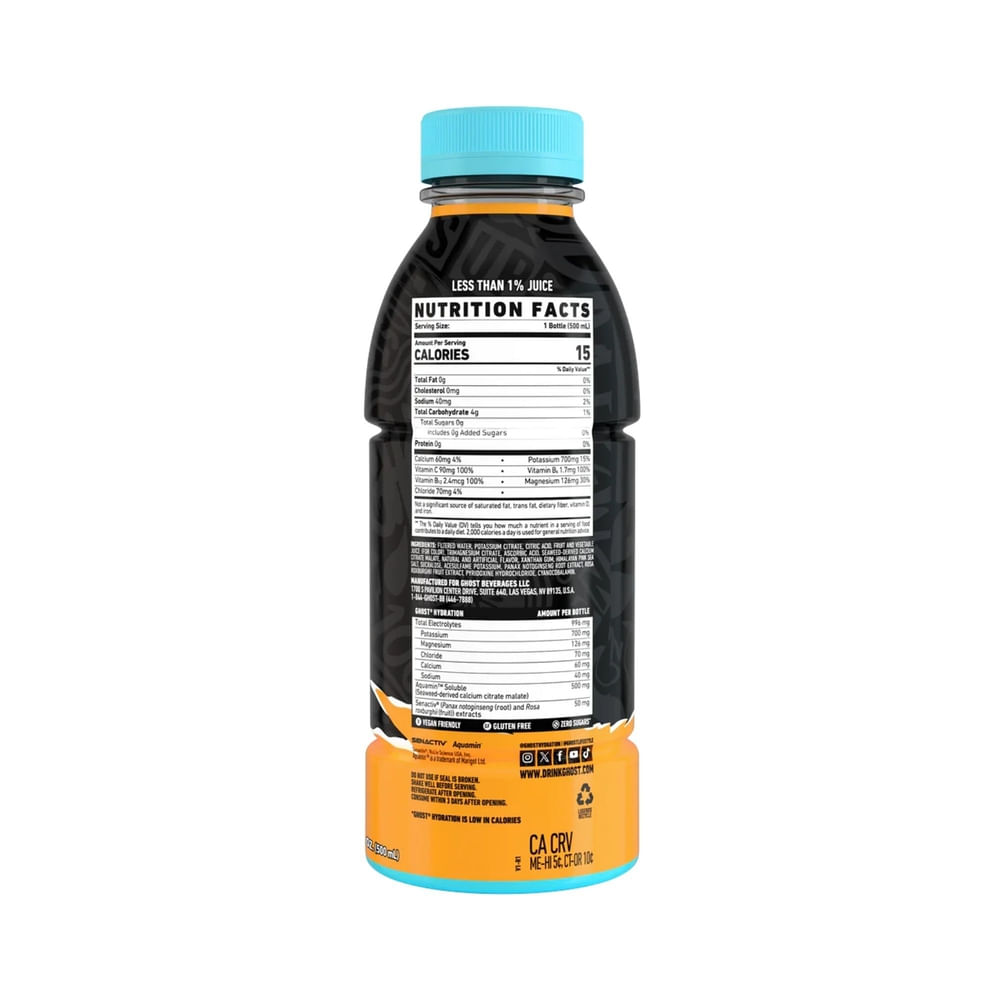 Ghost Orange 16 Oz 500ml - Walmart | Costa Rica