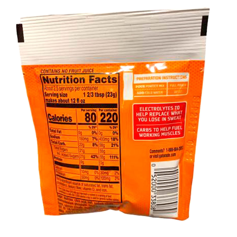 Comprar Bebida Gatorade polvo sachet fruit punch - 60 g | Walmart Costa ...