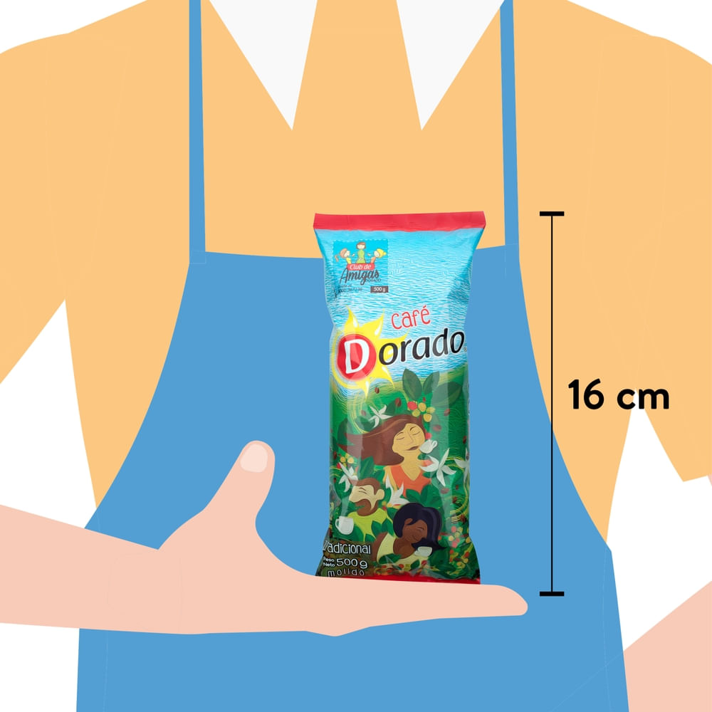 Café Dorado Mezclado Molido 500gr - Maxipalí | Costa Rica