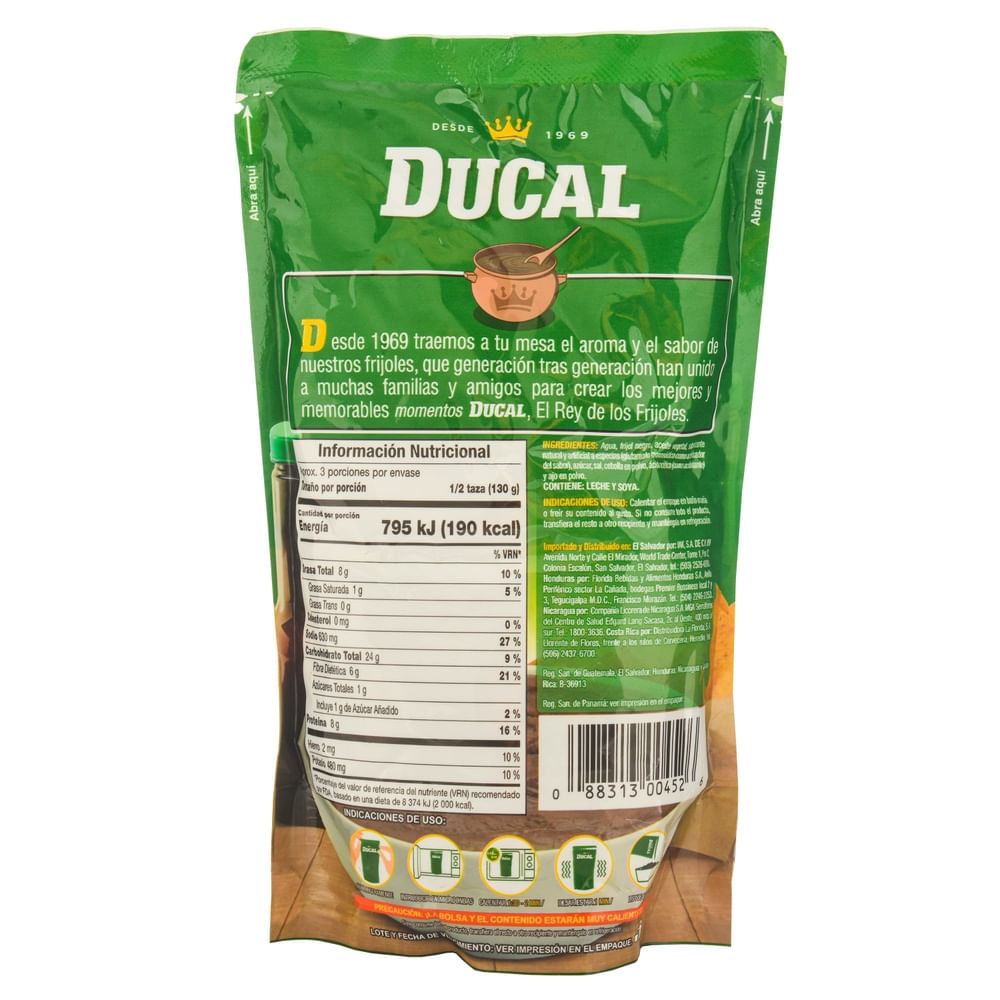 Comprar Frijol Ducal sabor tico doypack - 400 g | Walmart Costa Rica ...
