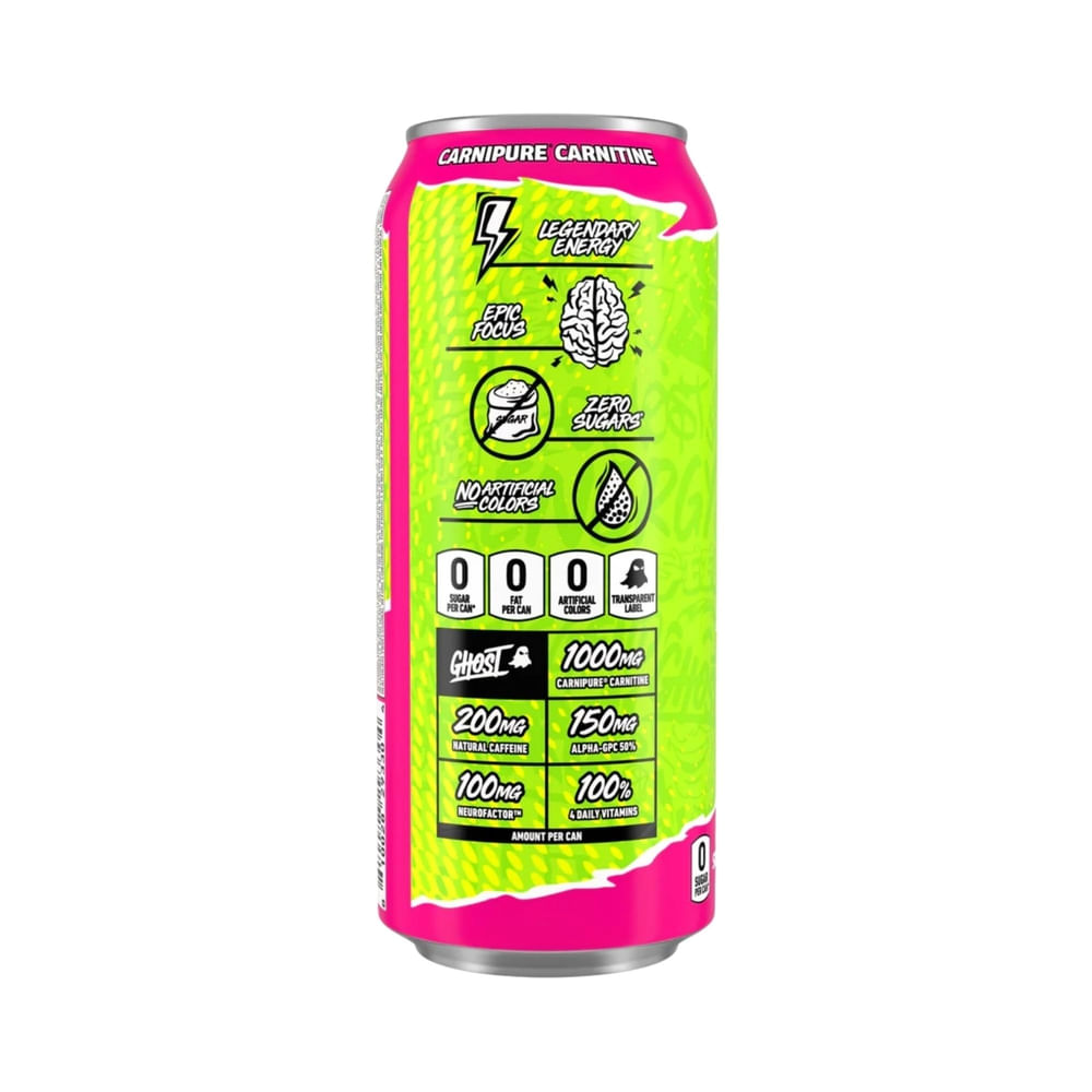 Ghost Energy Watermelon 16oz 500ml - Masxmenos | Costa Rica