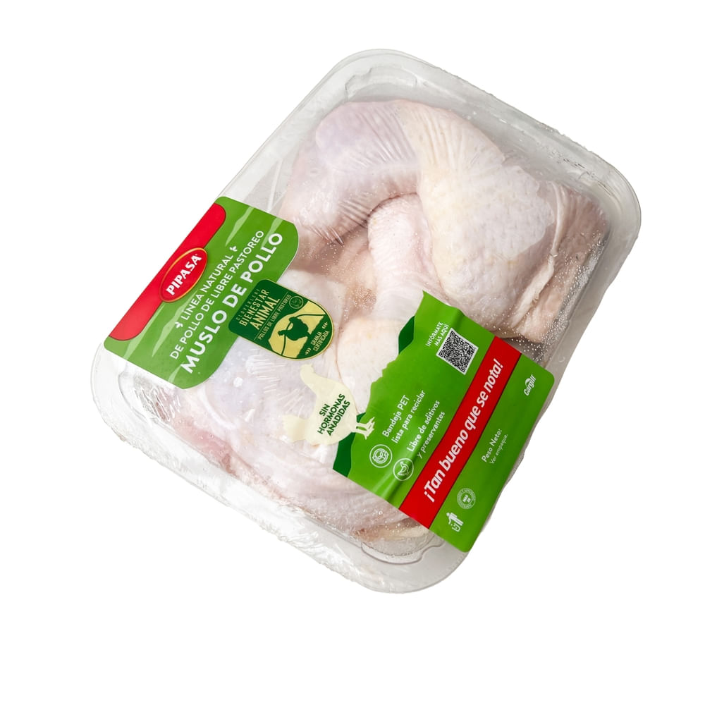 Comprar Muslo de Pollo Pastoreo Pipasa Empacado - Precio indicado por ...