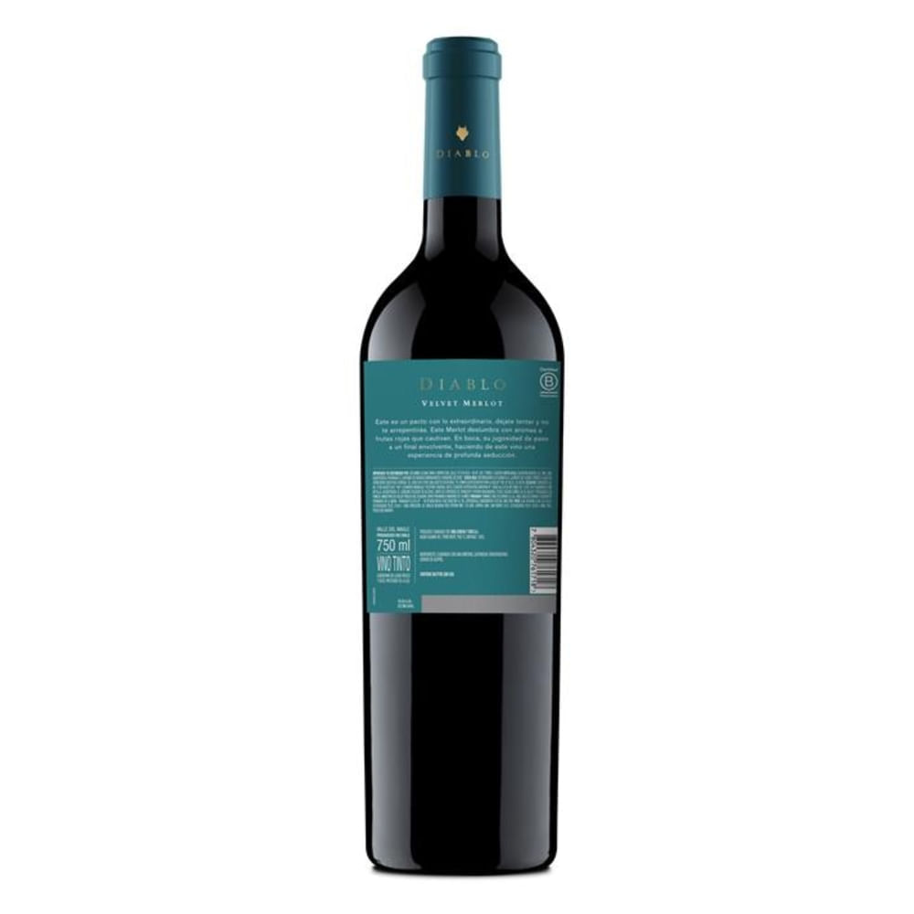 Diablo Velvet Merlot 750 Ml - Walmart | Costa Rica