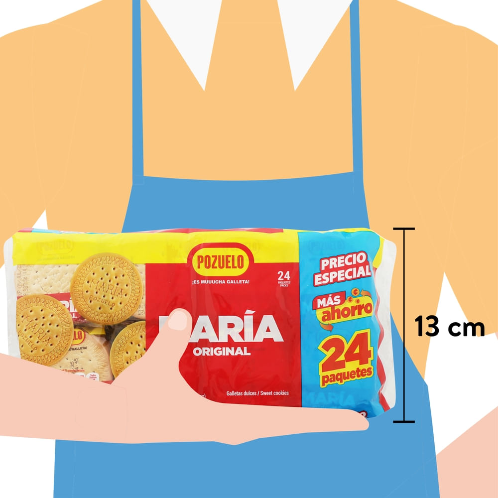 Comprar Galleta Pozuelo María 24 Pack - 504 g | Walmart Costa Rica ...