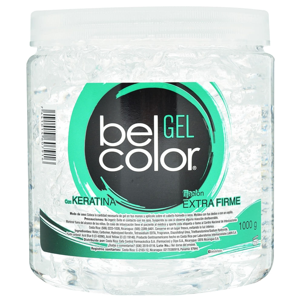 Comprar Gel Belcolor con keratina extra firme - 1000 g | Walmart Costa ...