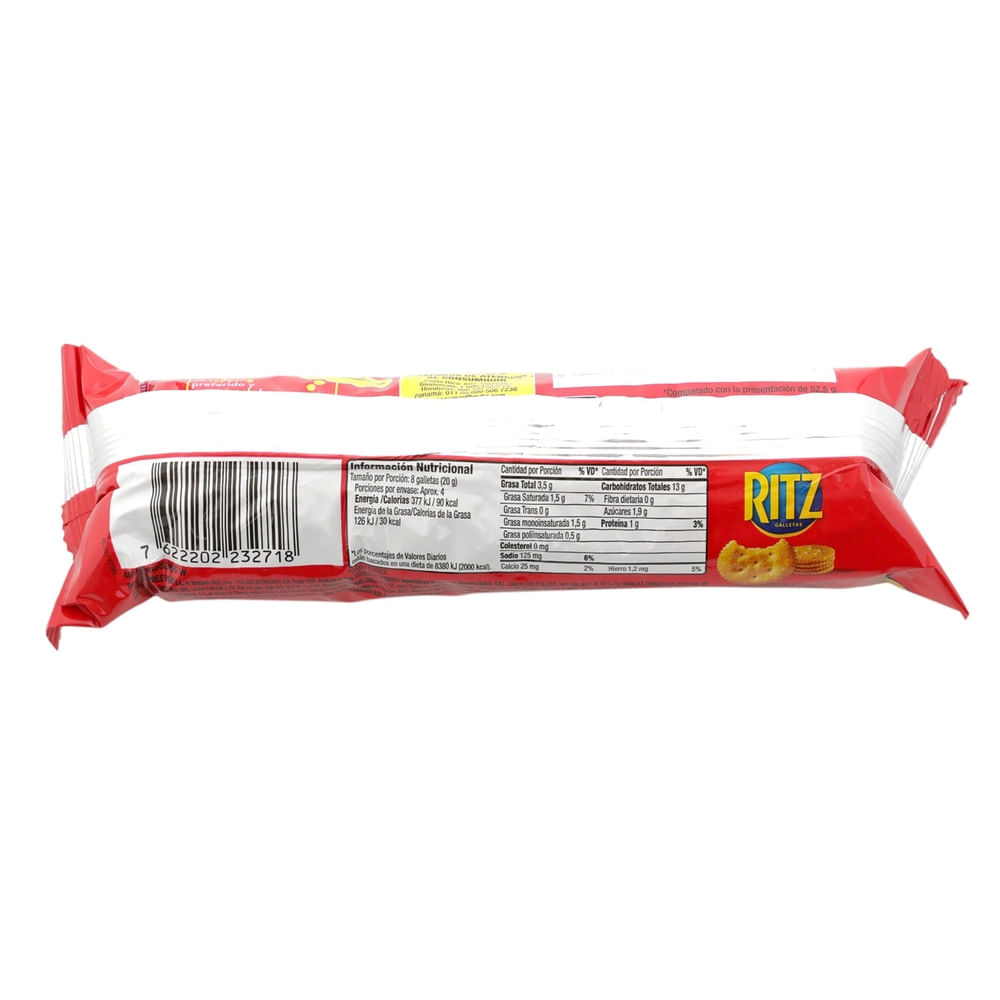 Ritz Tubo Bigger 70 Gr - Masxmenos | Costa Rica