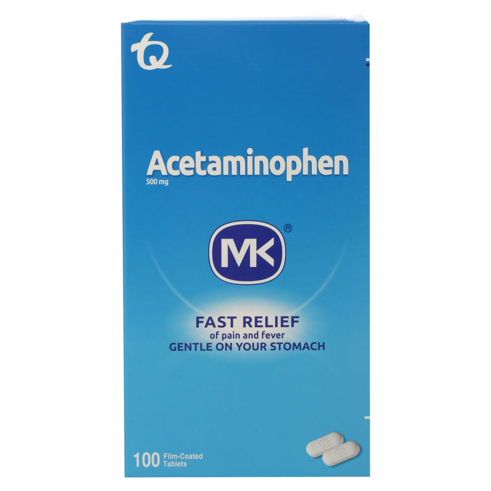 Comprar Dolor e Inflamación Mk Acetaminofen Mk 500mg X100 Tabletas ...