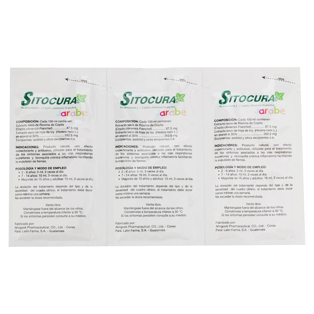 Antiviral, Gripe y Tos Menarini Sitocura Mena Expectorante Sobre ...