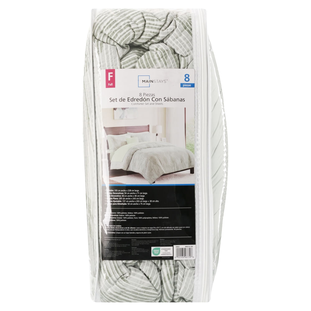 Ms Edredon Birch 8pzs F Green - Walmart | Costa Rica