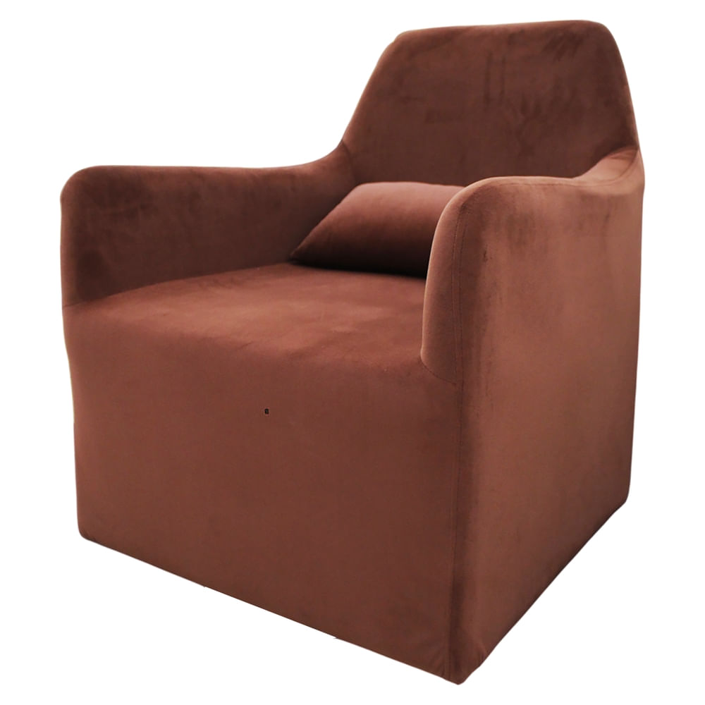 Comprar Ht Butaca Cuadrada Velvet Mocha 81cm | Walmart Costa Rica ...