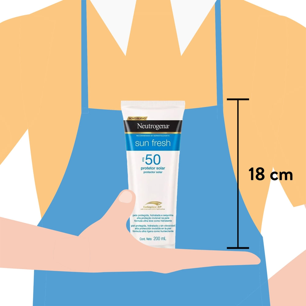 Protector solar Neutrogenar sun fresh FPS 50 - 200 ml - Walmart | Costa ...