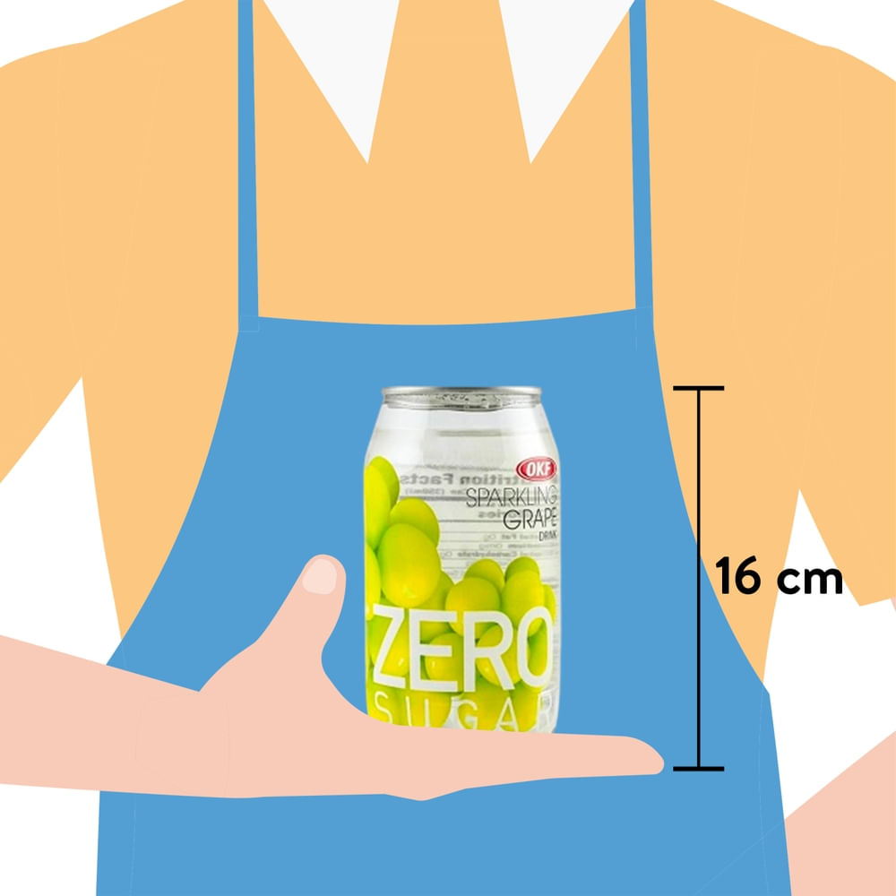 Okf Sparkling Uva Cero Azucar 350ml - Walmart | Costa Rica
