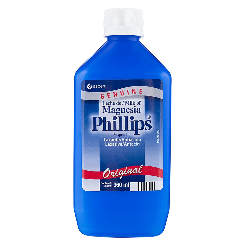 Comprar Leche De Magnesia Phillips, Sabor Original -360 ml | Walmart ...