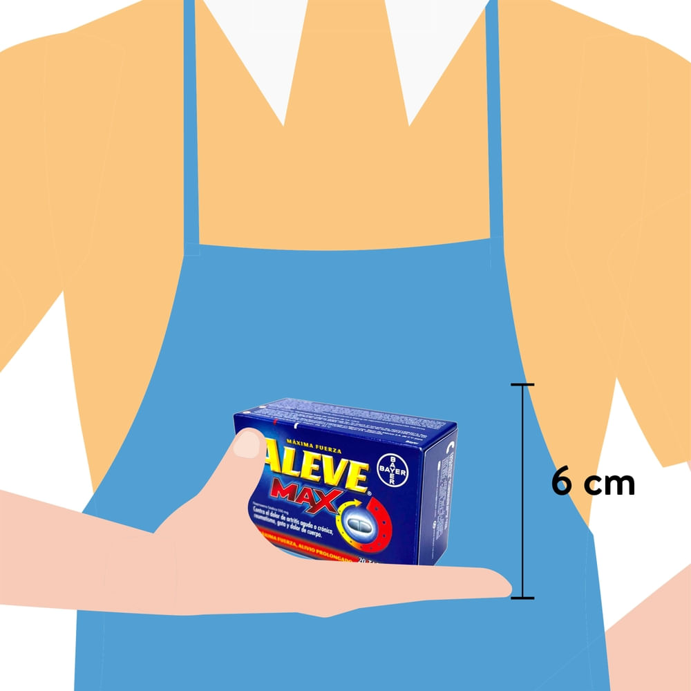 Comprar Aleve Max 550 Mg, Precio indicado por unidad | Walmart Costa ...