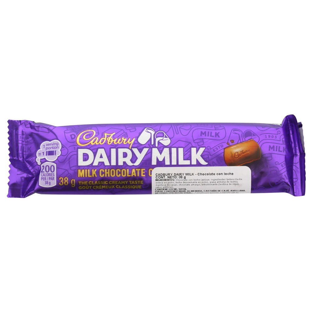 Comprar Chocolate Cadbury Dairy Milk - 37 g | Walmart Costa Rica ...