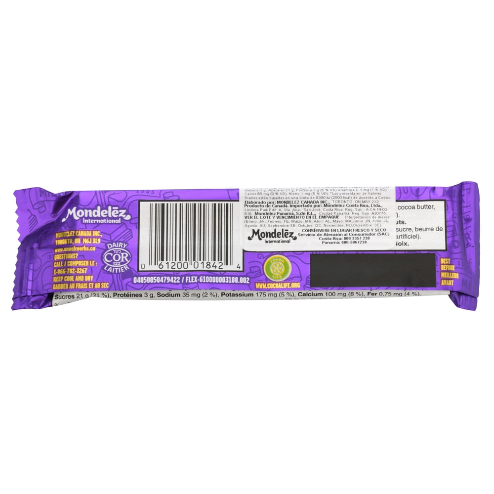 Comprar Chocolate Cadbury Dairy Milk - 37 g | Walmart Costa Rica ...