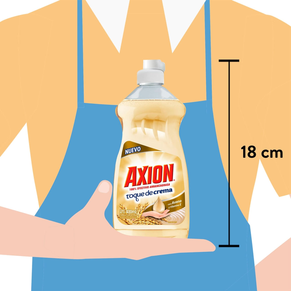 ComprarLavaplatos Líquido Axion Avena Y Con Vitamina E, Arrancagrasa ...