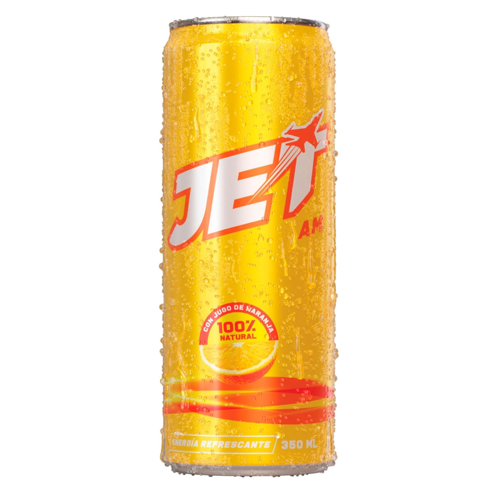 Comprar Bebida Energética Jet Am Naranja Lata Sleek -350ml | Walmart ...