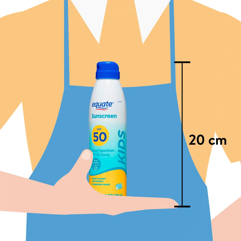 Comprar Protector solar Equate kids en spray FPS 50 - 156 g | Walmart ...