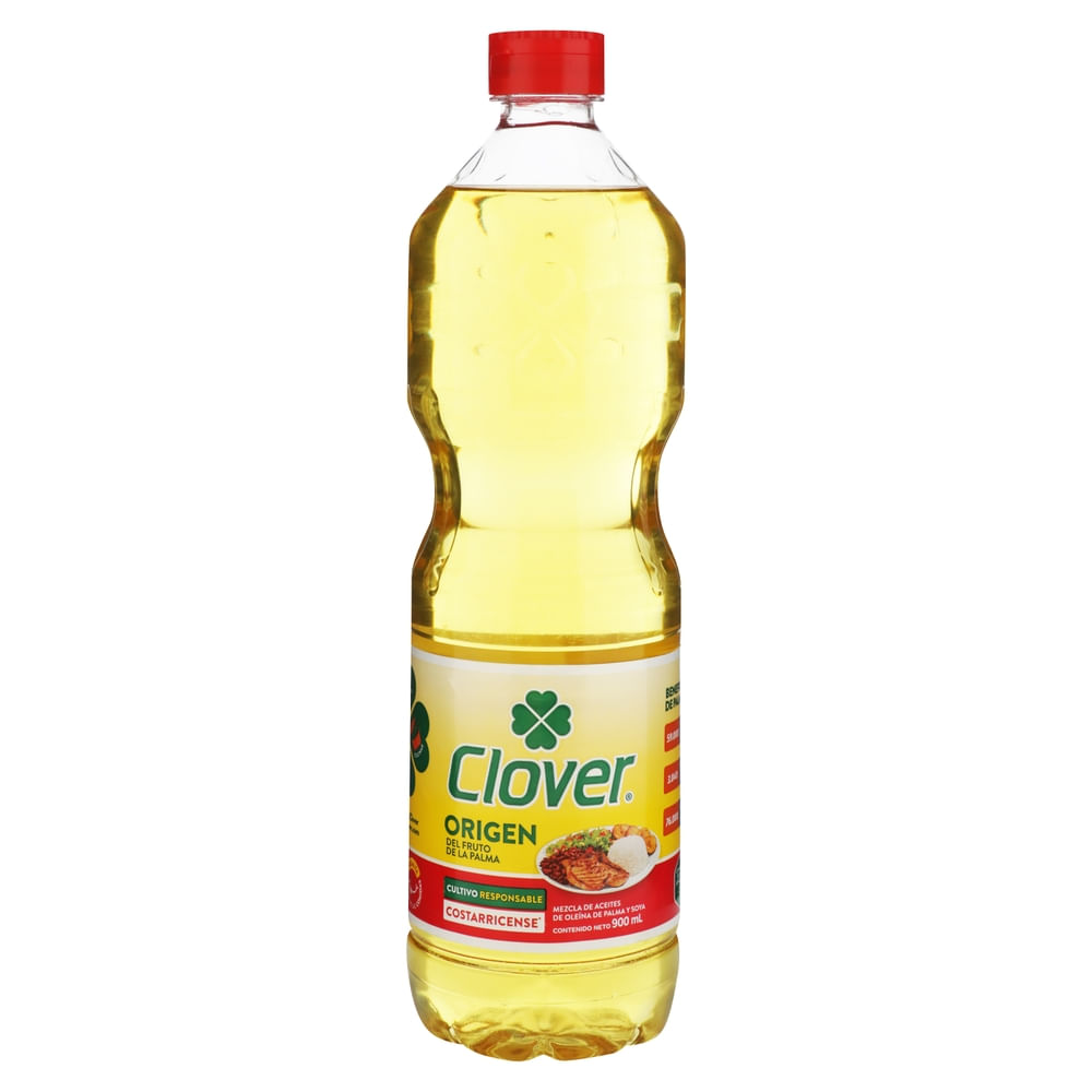 Comprar Aceite Clover origen del fruto de la palma - 900 ml | Walmart ...