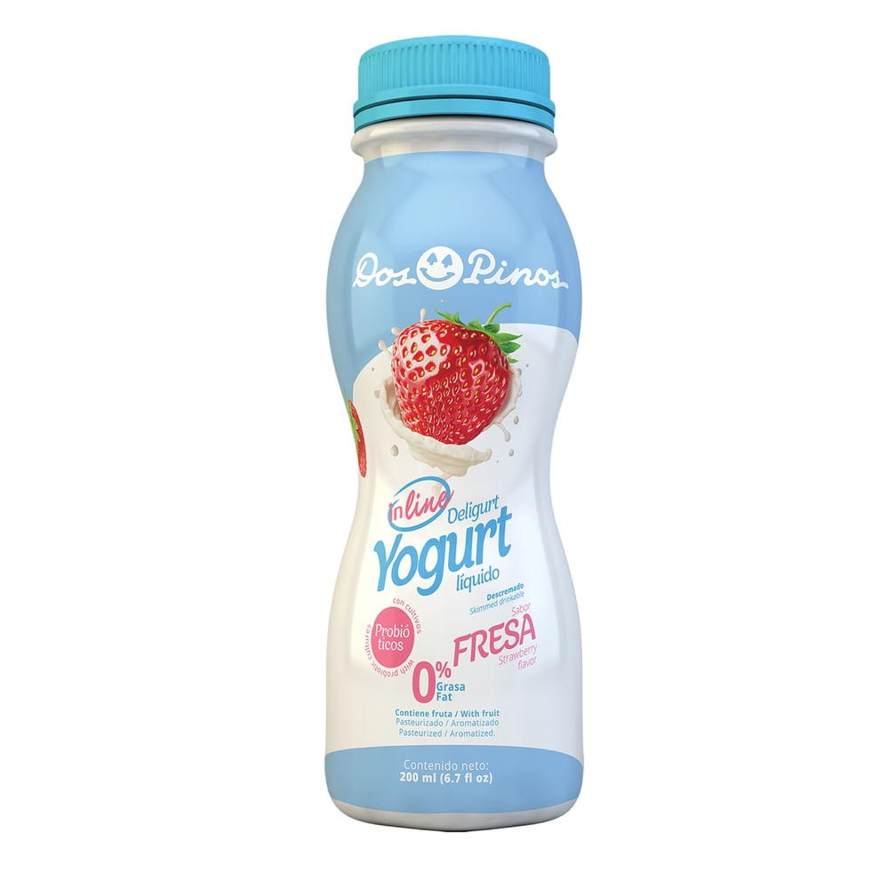 Comprar Yogurt Dos Pinos Deligurt In Line Fresa - 200L | Walmart Costa ...