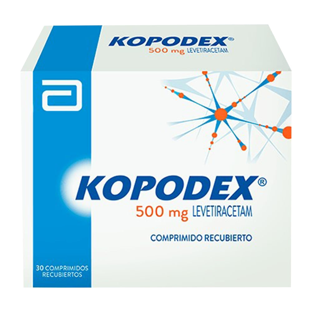 Comprar Sistema Nervioso Abbott Kopodex 500 mg x 30 Comprimidos ...