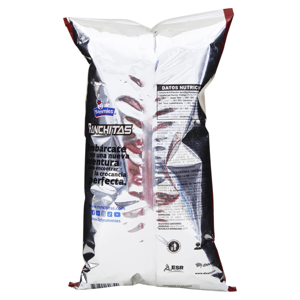Comprar Snack Yummies ranchitas picantes - 150 g | Walmart Costa Rica ...