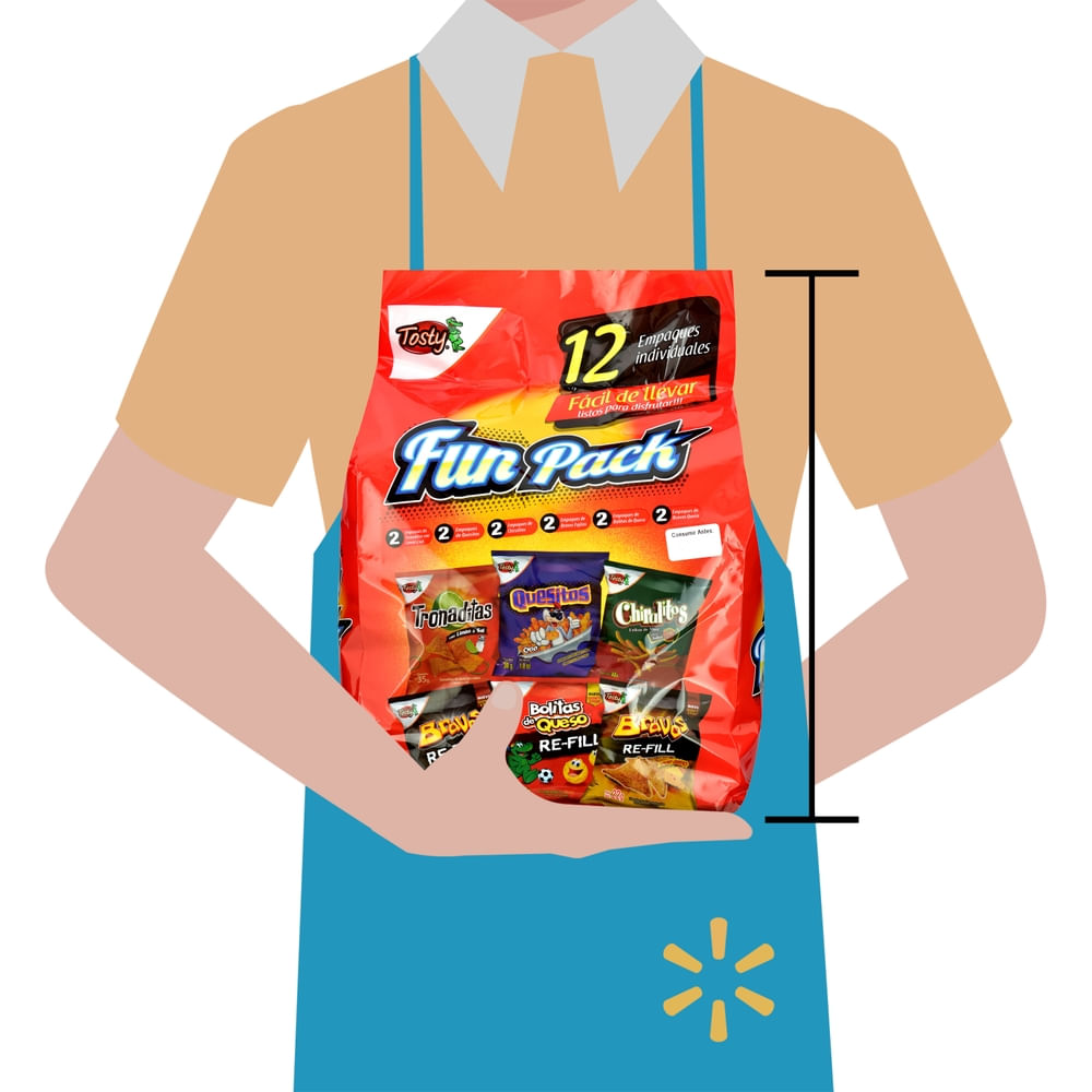 Comprar 12 Pack Snack Tosty Surtido - 346gr | Walmart Costa Rica ...