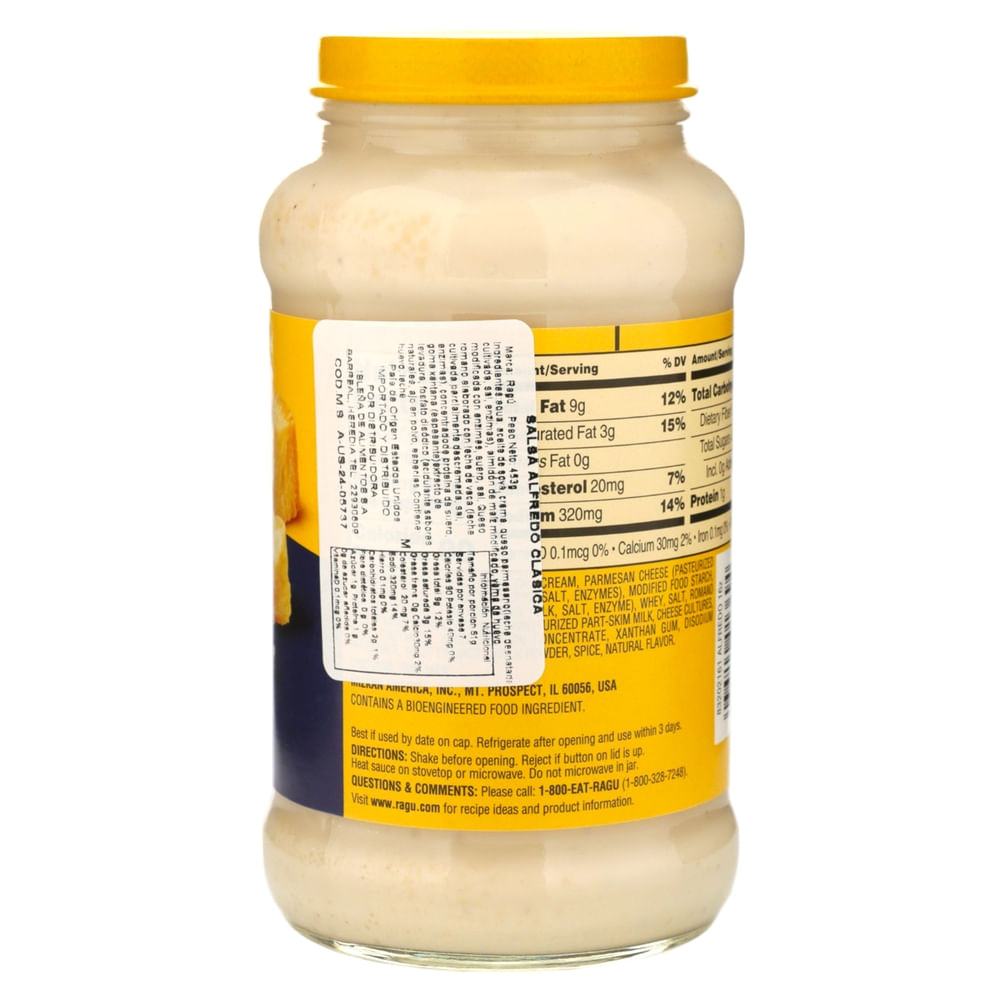 Salsa Ragú blanca classic alfredo - 453 g - Maxipalí | Costa Rica