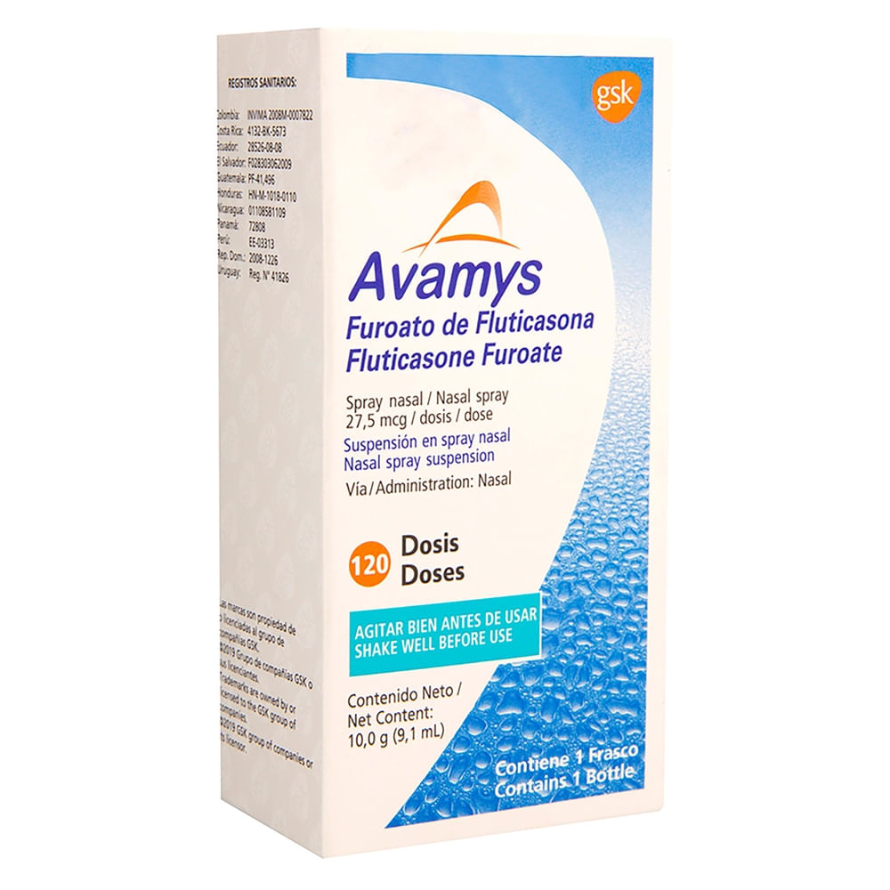 Comprar Spray Nasal Glaxosmithlike Avamys Dosis 120 | Walmart Costa ...