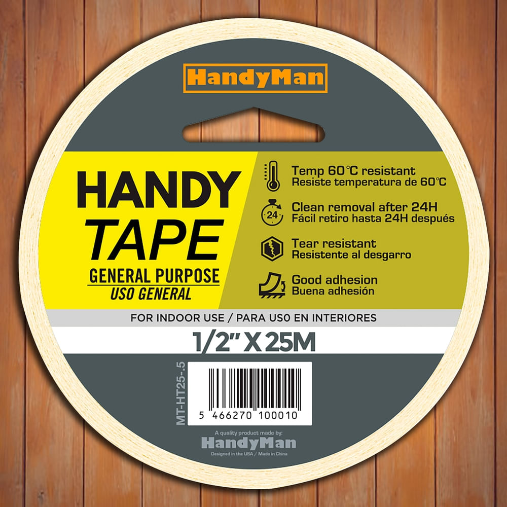 Comprar masking handy tape uso general Handyman -1/5 pulgada x 25 ...