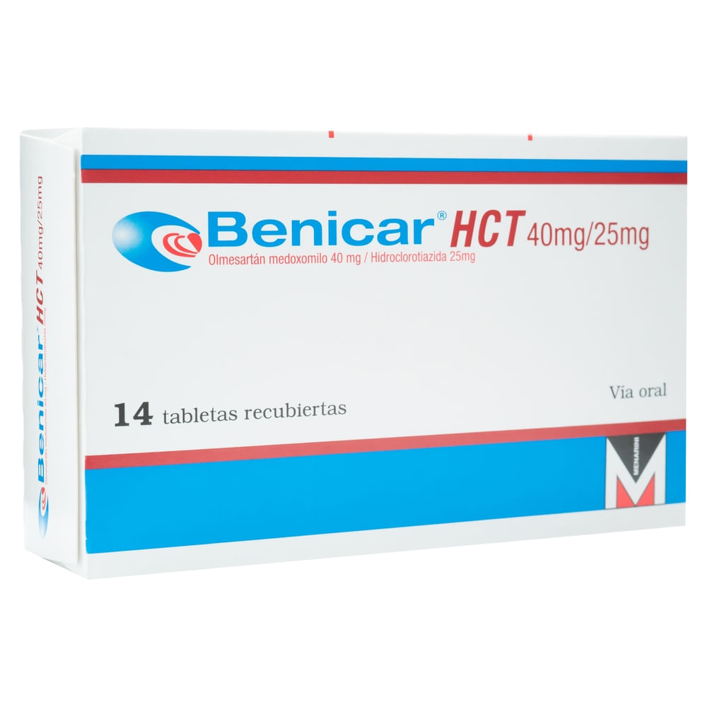 Comprar Benicar Hct Menarini 40/25 Mg X 14 Tabletas | Walmart Costa ...