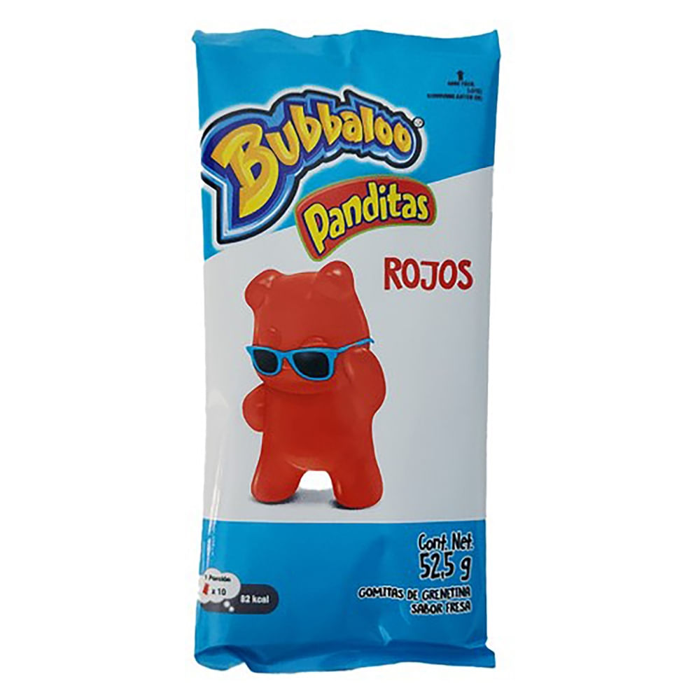 Gomitas Bubba Panditas Rojos 52.5gr - Walmart | Costa Rica