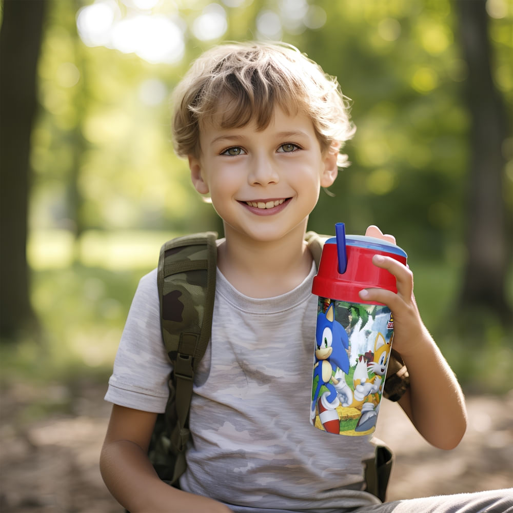 Stor Vaso Snack Asker 465 Ml Sonic The - Walmart | Costa Rica