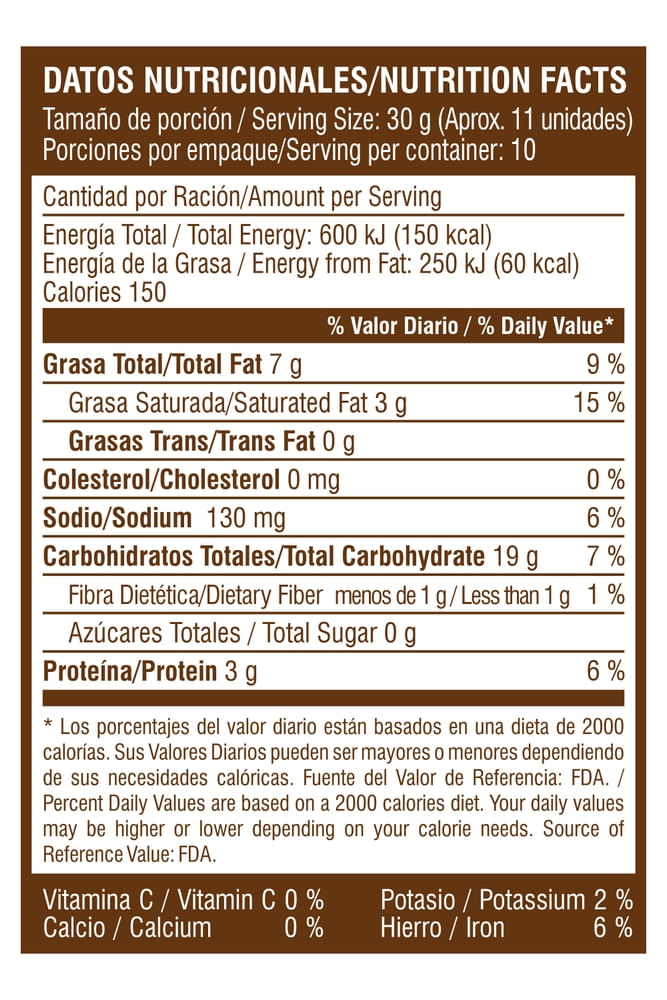 Comprar Tortilla pa'picar Multigrano Chía Quinoa Linaza Amaranto - 300 ...
