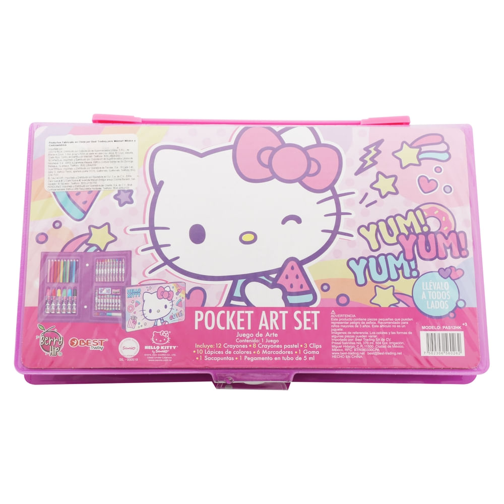 Comprar Set De Arte Pocket Hello Kitty | Walmart Costa Rica - Walmart ...