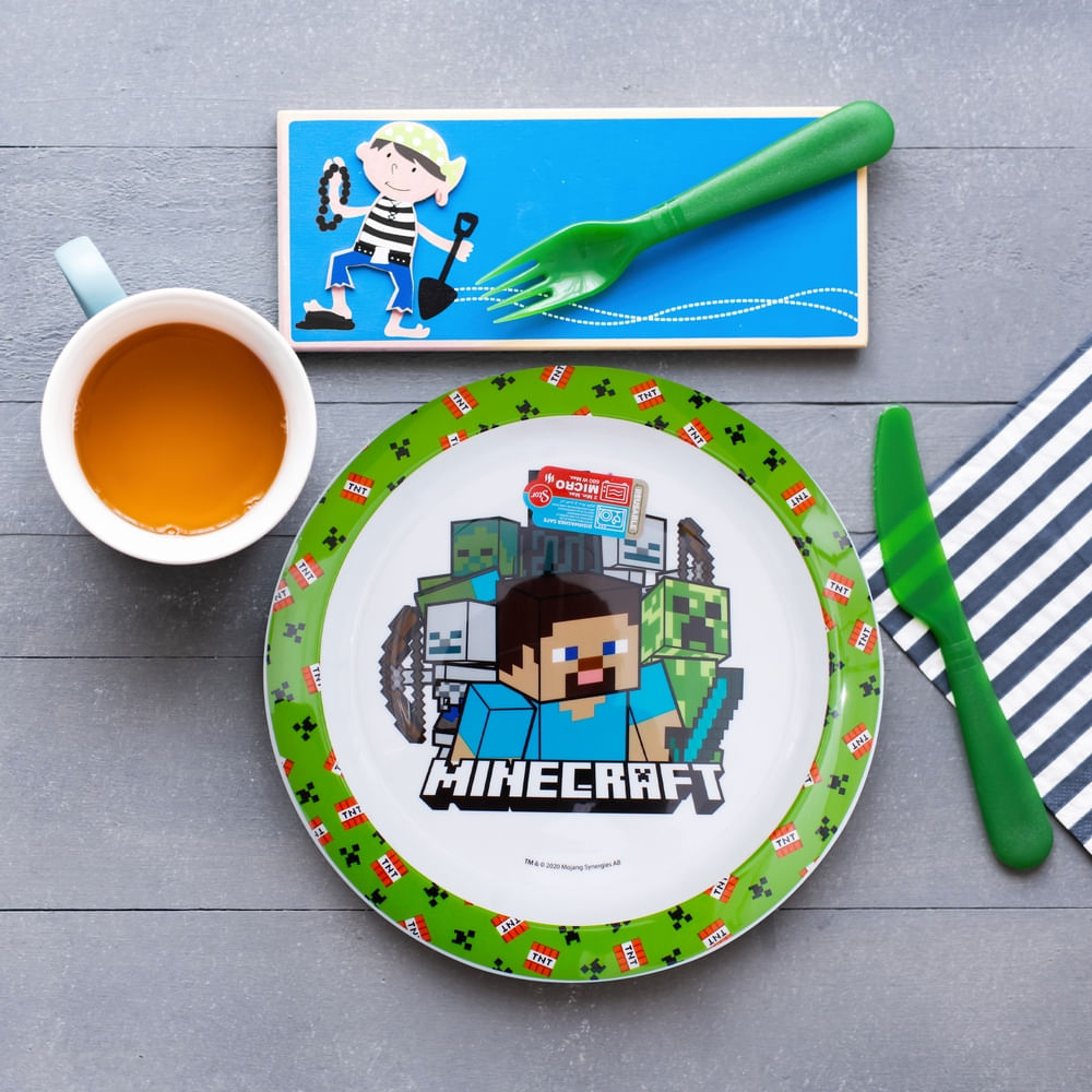 Stor Plato Micro Kids Minecraft - Walmart | Costa Rica